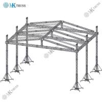 China Highly Durable Aluminum Concert Backdrop Canopy Roof Truss for Show and Performance for sale
