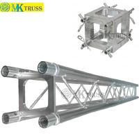 China Customized 100*100*1500mm Silver Aluminum Lighting Lift Stage Truss System for Events for sale