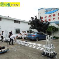 China 15-18 Degree Hardness Silver Aluminum DJ Truss System for Event Production Companies for sale
