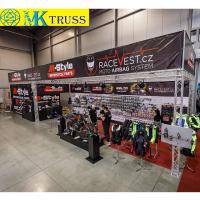 China 15-18 Degree Hardness Silver Aluminum DJ Truss System for Event Production Companies for sale