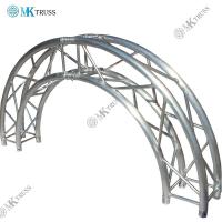 China Fashionable Aluminum 6082-T6 Flat Circle Roof Truss System for Event Setup and Design for sale