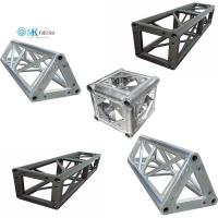 China Aluminum Square Truss for Outdoor Car Stage Show 290mm Bolt Nut/ Screw Black Color for sale