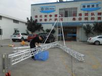China 24ft Line Array Speaker Truss OEM Main Tube diameter and Spigot/ Screw/ Fork Connector for sale