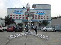 China 24ft Line Array Speaker Truss OEM Main Tube diameter and Spigot/ Screw/ Fork Connector for sale