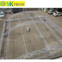 China Wedding Display Booth Aluminum Round Truss 6082-T6 Easy to Assemble for sale