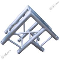 China Aluminum Alloy Certificate 2 Ways 90 degree Corner Lighting Trussing for Customized Stage for sale