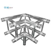 China Aluminum Alloy Certificate 2 Ways 90 degree Corner Lighting Trussing for Customized Stage for sale