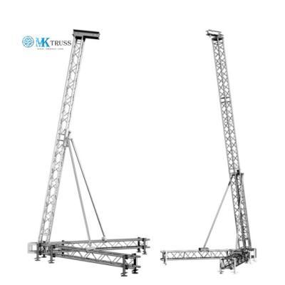 China 6M High Aluminum Stage Lighting Speaker Box Screw Truss Tower for Sporting Events for sale