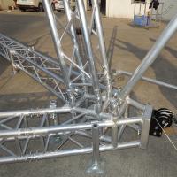 China 6M High Aluminum Stage Lighting Speaker Box Screw Truss Tower for Sporting Events for sale