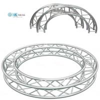 China 2m-12m Length Semi Circle Roof Truss for Exhibition Booth Construction Design for sale