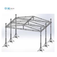 China 15-18 Degree Hardness Aluminum Folding Truss for Concert Scaffolding Parties and More for sale