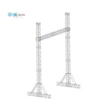 China Customized Speaker Truss System with Fashion Style 9M Length and 15-18 Degree Hardness for sale