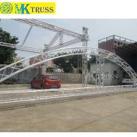 China Theater Choir Concert Custom Irregular Round Aluminum Smart Portable Stage All Size Truss for sale
