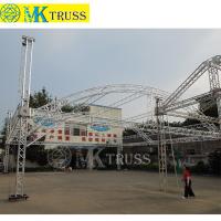 China Theater Choir Concert Custom Irregular Round Aluminum Smart Portable Stage All Size Truss for sale