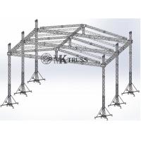 China Indoor and Outdoor Concert Stage Truss Fit 400 in Silver or Black with OEM Service for sale