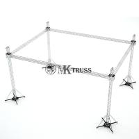 China Indoor and Outdoor Concert Stage Truss Fit 400 in Silver or Black with OEM Service for sale