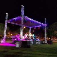 China Indoor and Outdoor Concert Stage Truss Fit 400 in Silver or Black with OEM Service for sale
