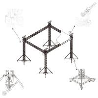China Performance/Event/Show Aluminum Roof Truss Stage for Heavy Load Capacity and Events for sale