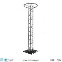 China Wedding Customized Decorative Flower Stand Aluminum Display Truss with 20*2mm Brace Tube for sale