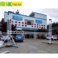 China MK Truss Square Spigot Aluminum Frame Truss for DJ Exhibition Event Conical Junction Way for sale
