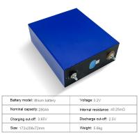 China Deep Cycle Solar Storage Lithium Battery 3.2V 280AH Solar Energy Storage for sale