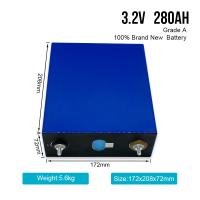 China Deep Cycle Solar Storage Lithium Battery 3.2V 280AH Solar Energy Storage for sale