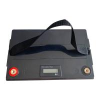 China Black 50A Solar 12V Lithium Battery Pack 260*168*210mm for sale