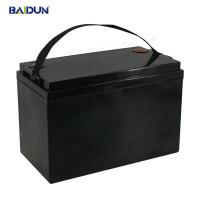 China ABS RV Yacht Solar Energy Lithium Ion Battery Packs 12v 100ah for sale