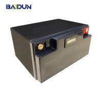 China BAIDUN Solar Panel Lifepo4 12V Lithium Battery Pack DOD80% for sale