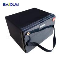 China Black 50A Solar 12V Lithium Battery Pack 260*168*210mm for sale
