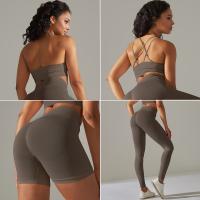 China Seamless yoga pants buttocks breathable yoga clothes tight high-waisted sports bottom fitness pants woman for sale