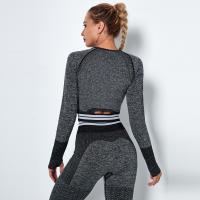 China Double-layer fashion sports bra skin-tight outdoor running fitness clothing for sale