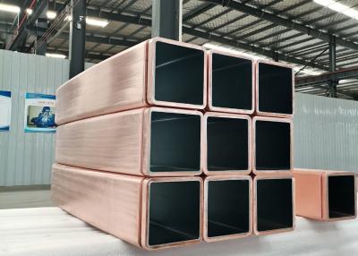 China 170mm Copper Square Tube CCM Copper Mold Tube Continuous Casting for sale