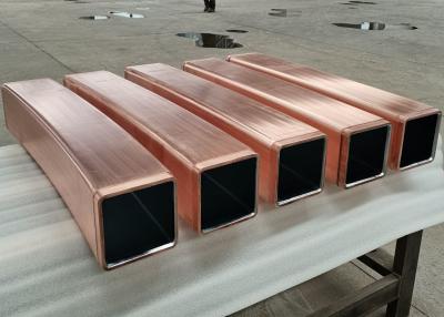 China CuAg Continuous Casting Mould Tube Copper 80mm X80 Mm Thermal Conductivity for sale