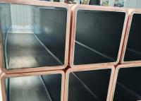 China 210 X 210 Mm Copper Mould Tube For Ccm 8mm Square Tube Con Continuous Casting for sale