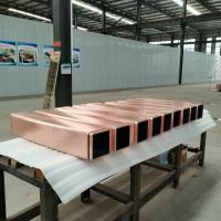 China 110x110 Mm Copper Mould Tube IOS 10mm Square Tube Casting Machine for sale