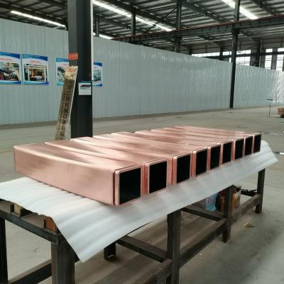 China 110x110 Mm Copper Mould Tube IOS 10mm Square Tube Casting Machine for sale