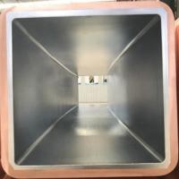 China CCM Copper Rectangular Tube DHP Square Pipe High Mechanical Stability for sale