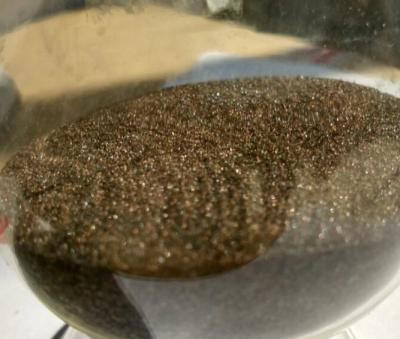 China Brown fused alumina  high temp insulation  Refractory Materials Iron and steel smelting for sale