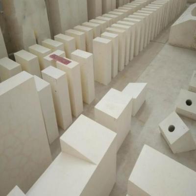 China AZS Zirconium Corundum Refractory Materials Al2O3 Heat Insulation Brick for sale