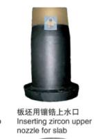 China Cylindrical Composite ZrO2 Ladle Shroud  Lining Tundish Upper Nozzle for sale