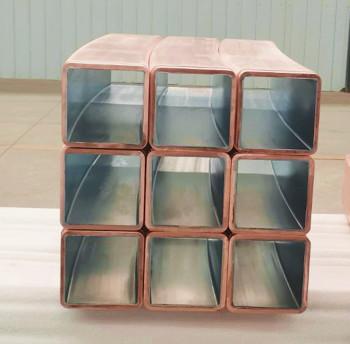 China Ccm Continuous Casting Mould Tube Copper 130x130 Mm CuAg for sale