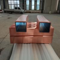 China Ccm Continuous Casting Mould Tube Copper 130x130 Mm CuAg for sale