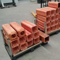 China 8mm Wall Copper Mould Tube Continuous Casting DHP Large Stiffness for sale