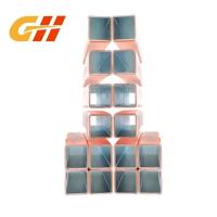 China Ni-Co-Cr Copper Square Tube 150mm Con Cast Machine Ccm Mould Tube for sale