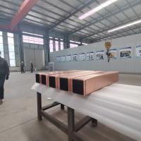 China 145x145mm Copper Mould Tube Rectangular Cast Steel CCM Machine for sale