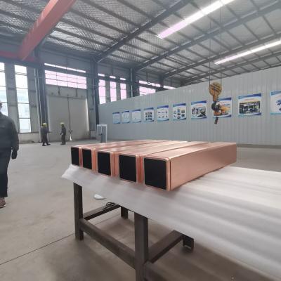 China 145x145mm Copper Mould Tube Rectangular Cast Steel CCM Machine for sale