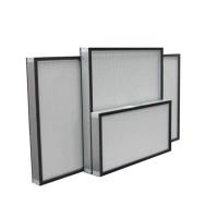 China Aluminum Filters Hvac 99.99% Filtration Clean Room Hepa Air Filter for sale