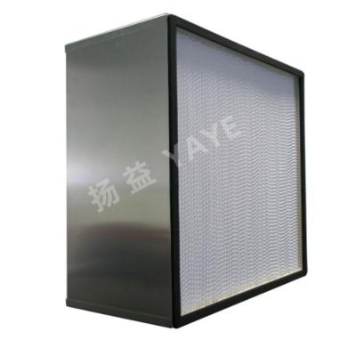 China 0.3uM Deep Pleated HEPA Filter 100 Grade High Efficiency HEPA Filter for sale