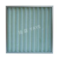 China Panel Air Pre Filter G4 Primary Efficiency Mother And Child Frame for sale